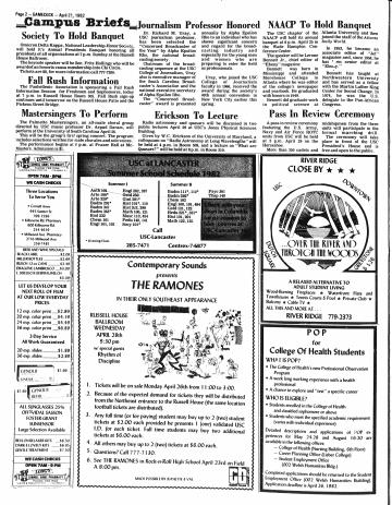 Historical Newspapers of South Carolina